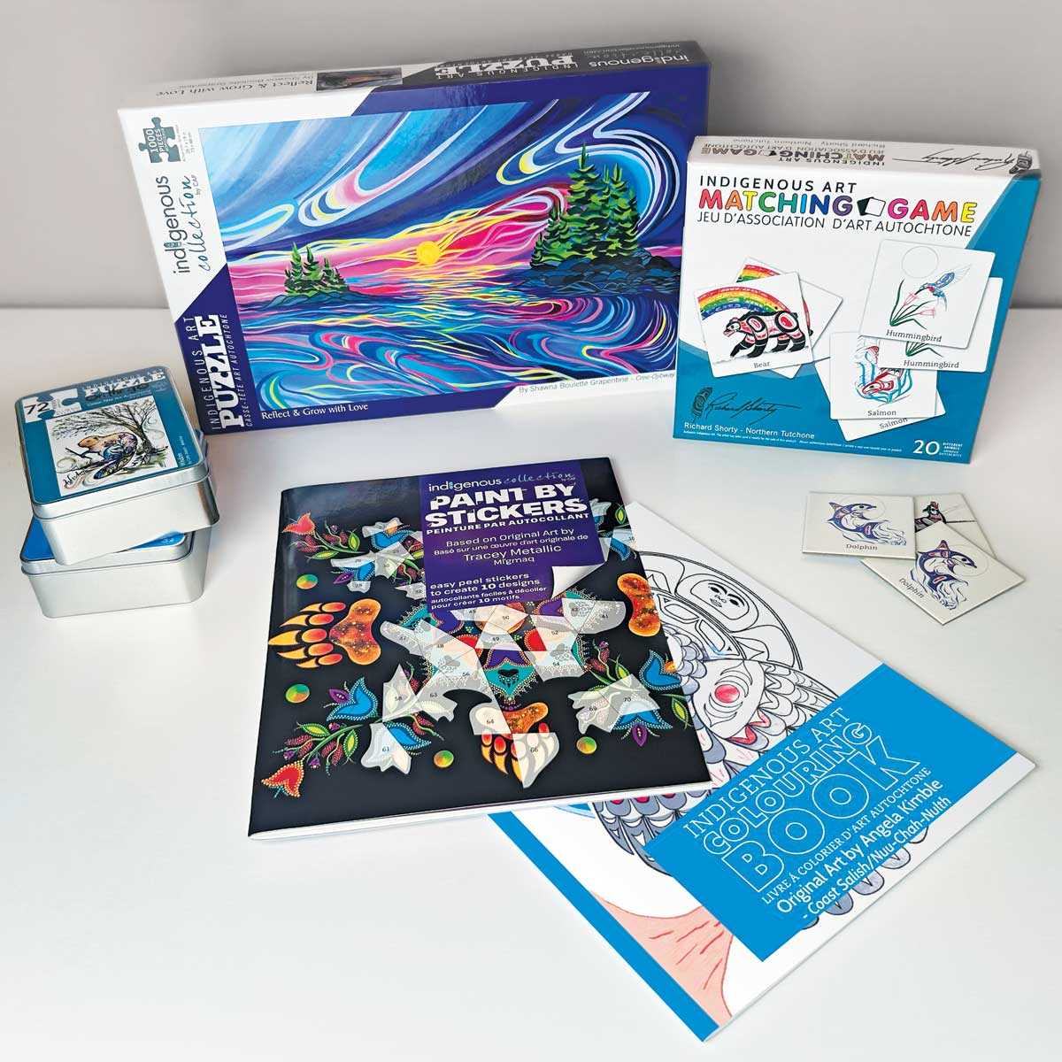 Puzzles, Games & Activities – Indigenous Collection and CAP & Winn Devon