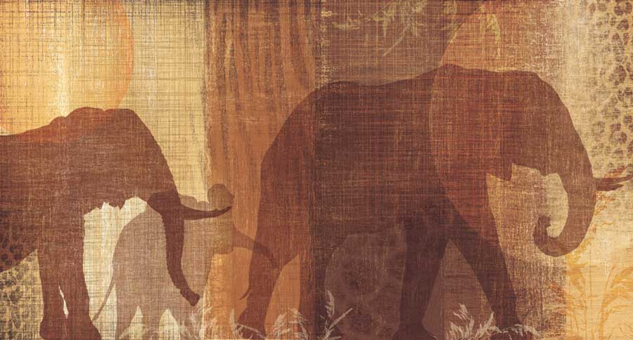 Safari Sillhuette IV by artist Tandi Venter – Indigenous Collection and ...