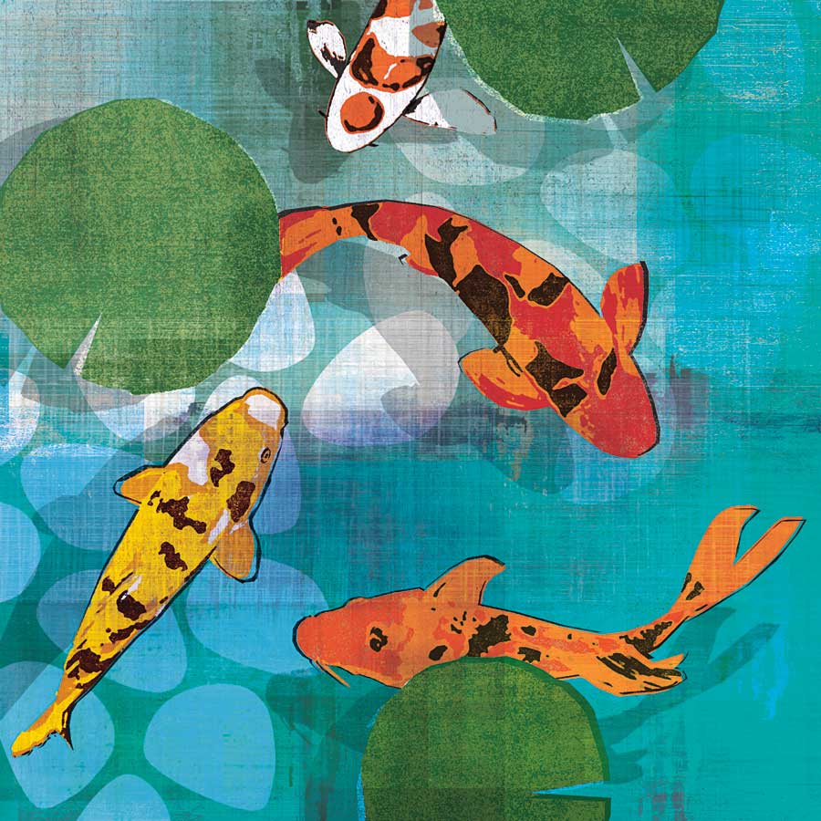 Lucky Koi II by artist Tandi Venter – Indigenous Collection and CAP ...
