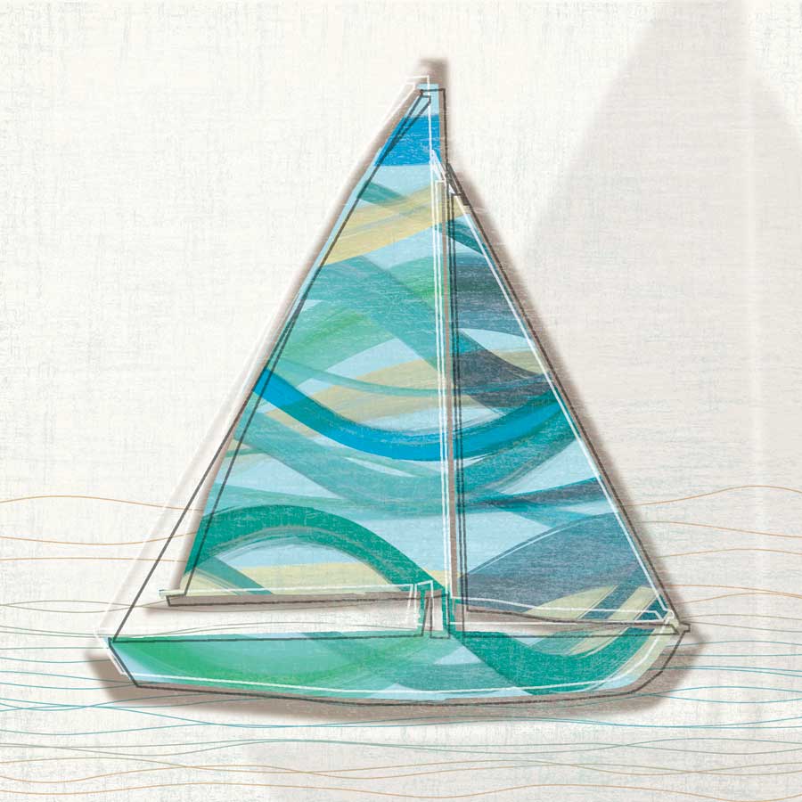 Smooth Sailing I by artist Tandi Venter – Indigenous Collection and CAP ...