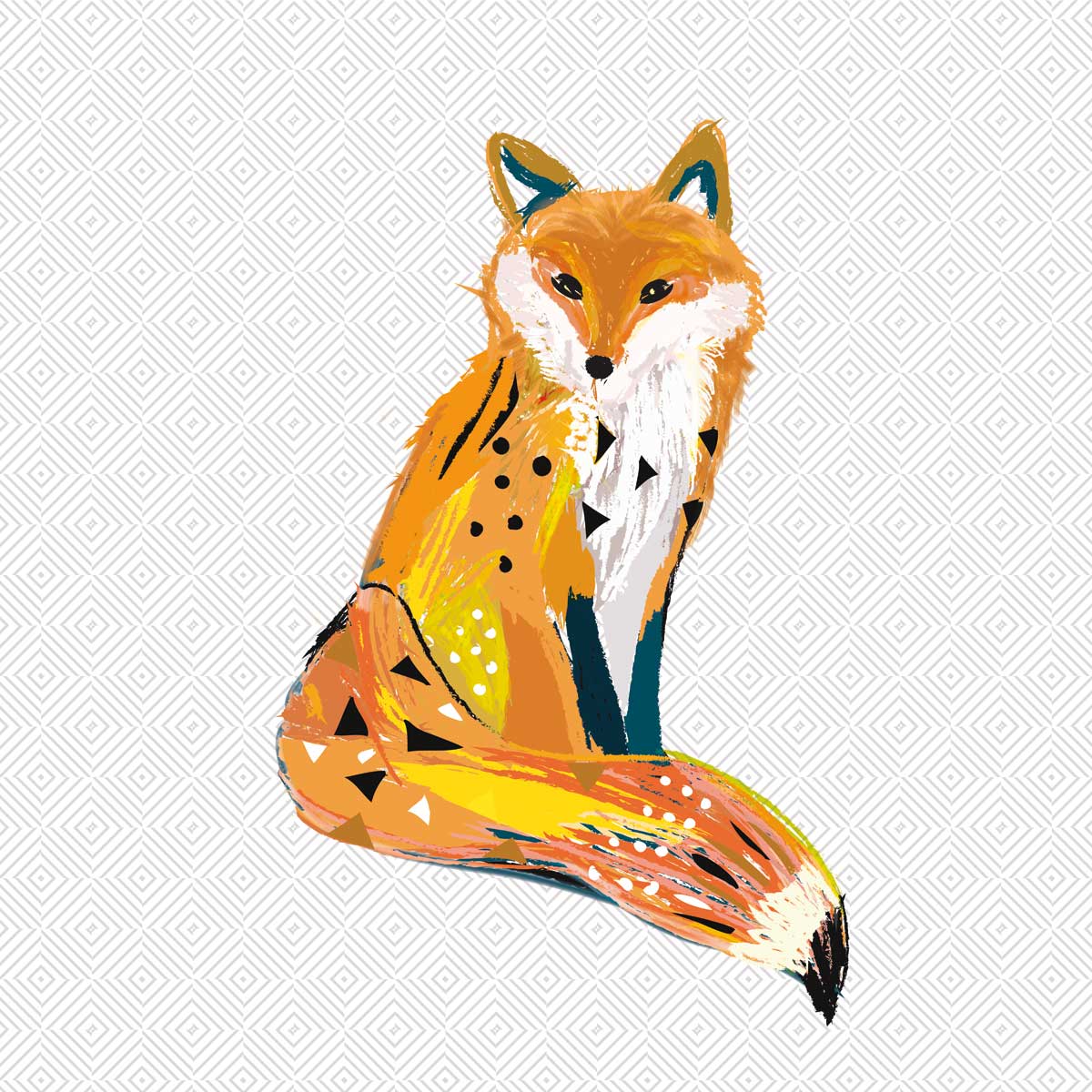 Trickster Fox by artist Turnowsky – Indigenous Collection and CAP ...