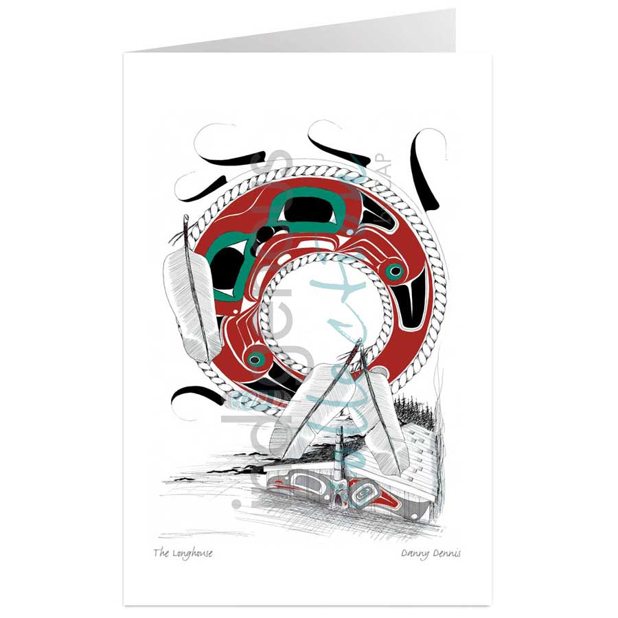 The Longhouse by artist Danny Dennis – Indigenous Collection and CAP ...
