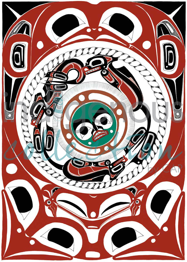 Nature by artist Danny Dennis – Indigenous Collection and CAP & Winn Devon