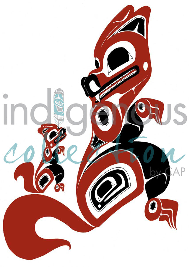 Mother and Child by artist Danny Dennis – Indigenous Collection and CAP ...