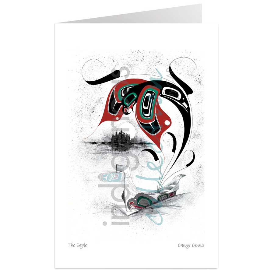 The Eagle by artist Danny Dennis – Indigenous Collection and CAP & Winn ...