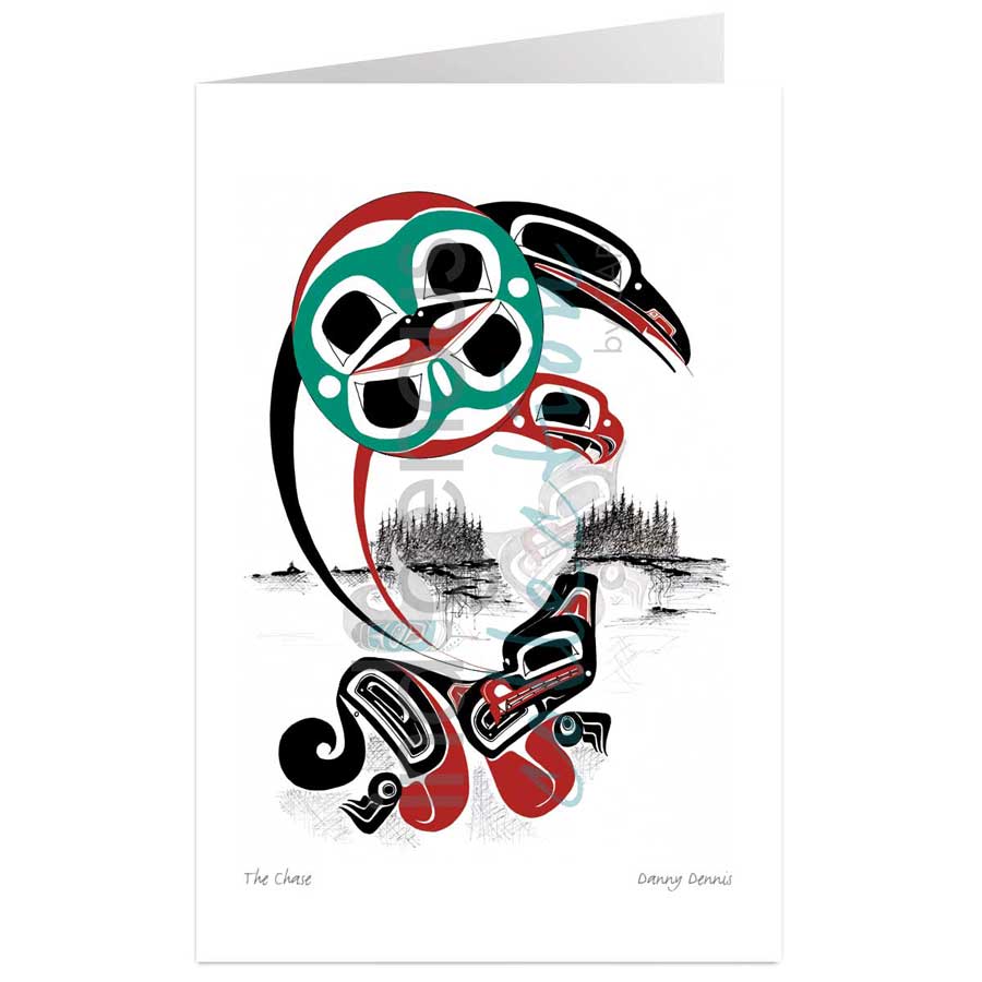 The Chase by artist Danny Dennis – Indigenous Collection and CAP & Winn ...
