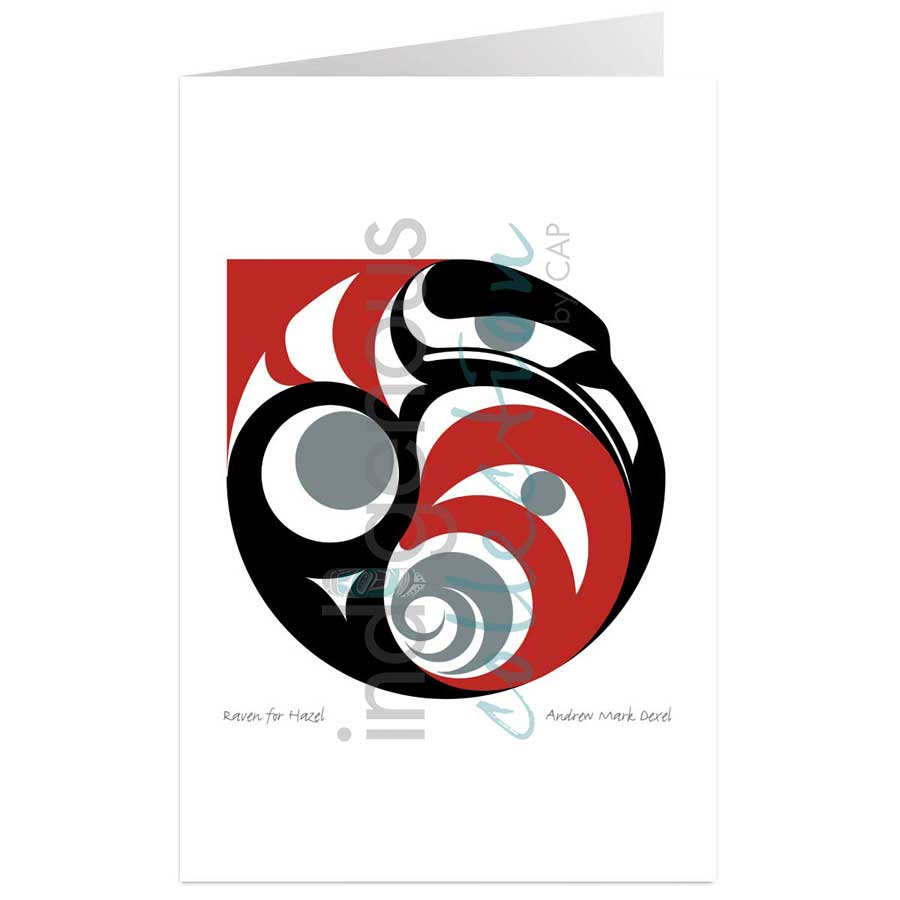 Raven for Hazel by artist Andrew Mark Dexel – Indigenous Collection and ...