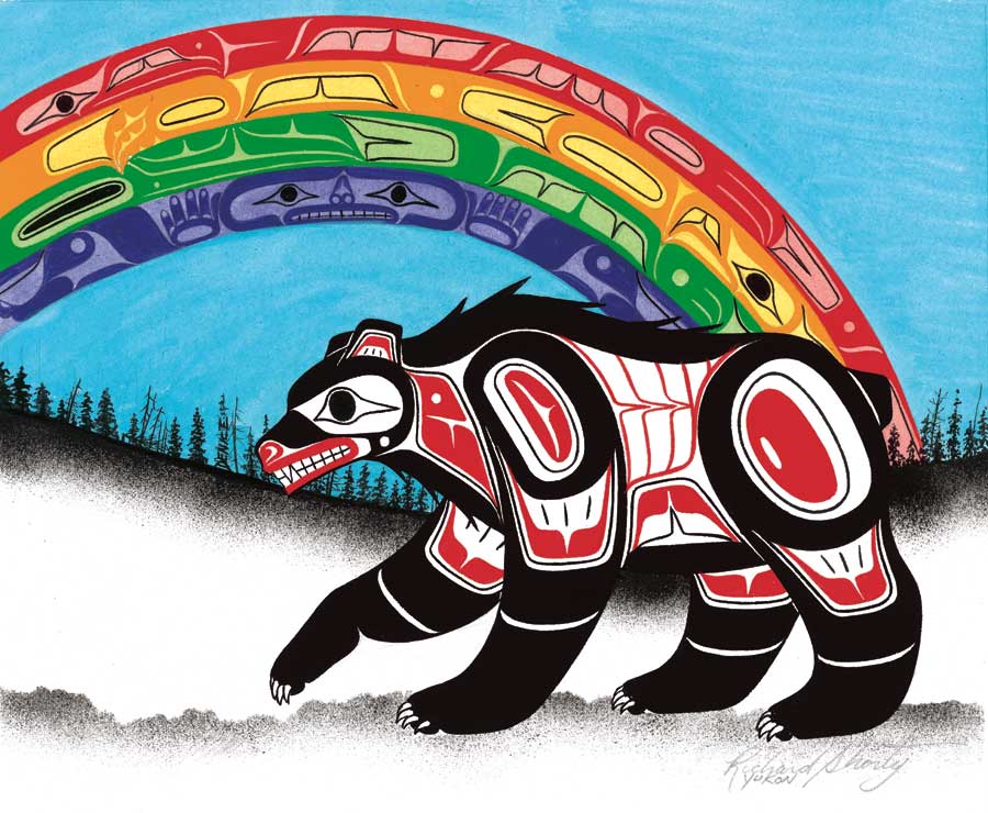 Rainbow Bear – Indigenous Collection and CAP & Winn Devon