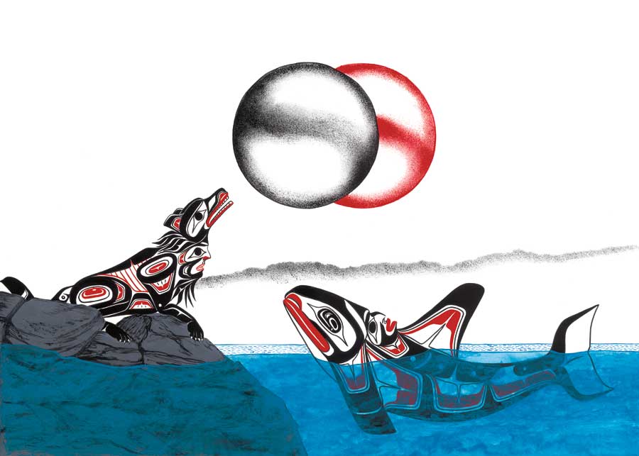 Wolf and Killer Whale – Indigenous Collection and CAP & Winn Devon