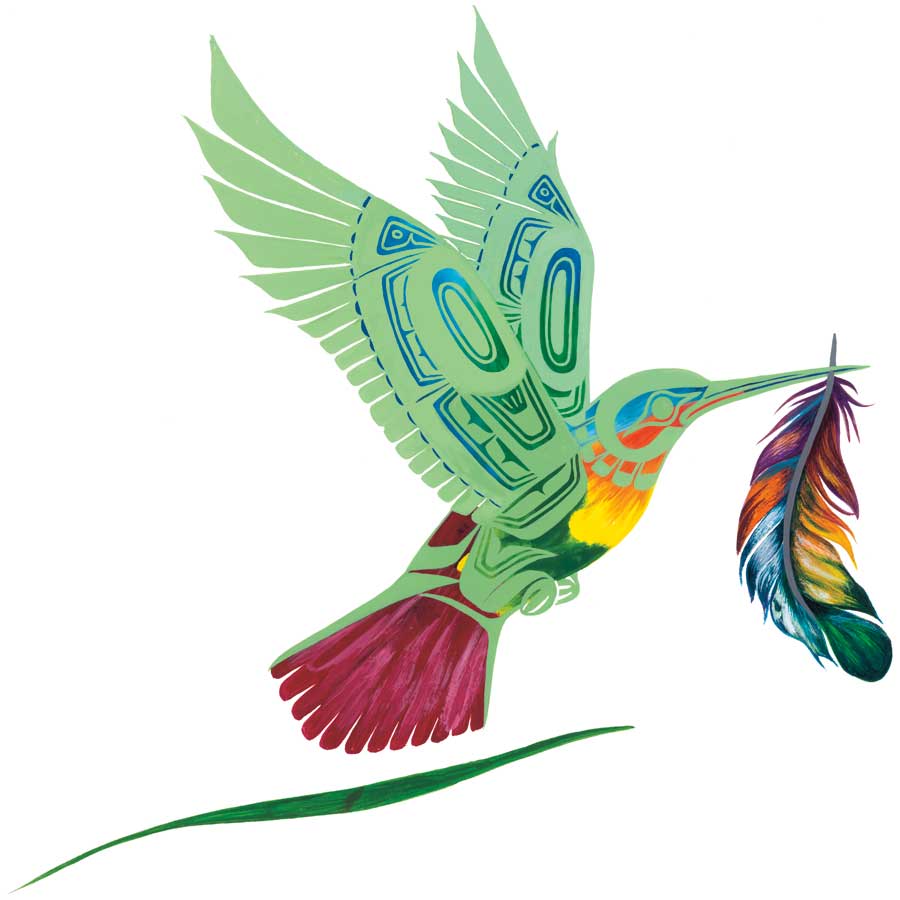 Green Hummingbird – Indigenous Collection and CAP & Winn Devon