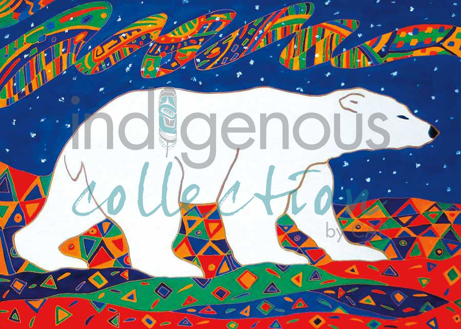 Aurora Nights by artist Dawn Oman – Indigenous Collection and CAP ...