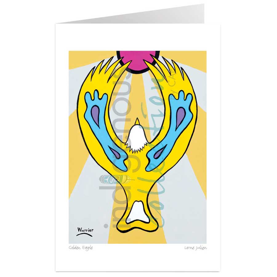 Golden Eagle by artist Lorne Julien – Indigenous Collection and CAP ...