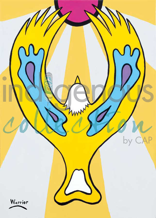 Golden Eagle by artist Lorne Julien – Indigenous Collection and CAP ...