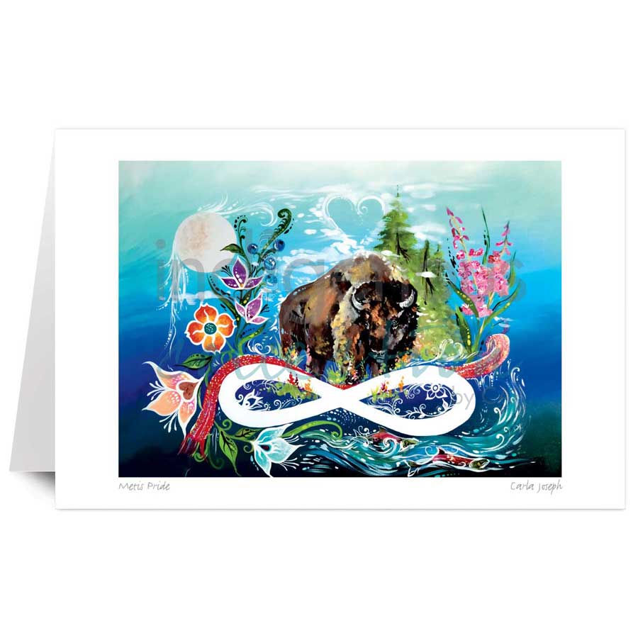Metis Pride by artist Carla Joseph – Indigenous Collection and CAP ...