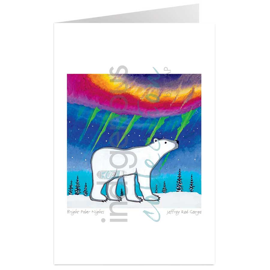 Bright Polar Nights by artist Jeffrey Red George – Indigenous ...