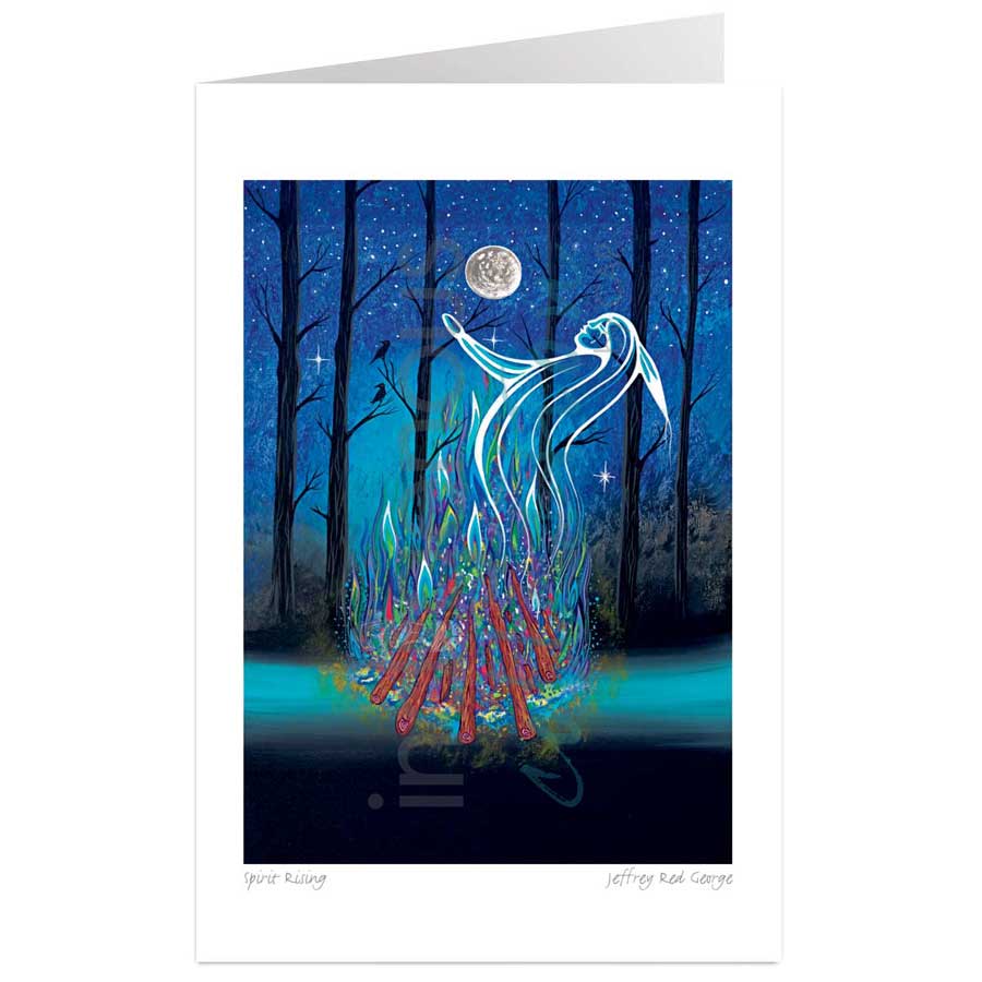 Spirit Rising by artist Jeffrey Red George – Indigenous Collection and ...
