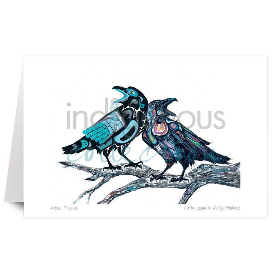 Raven Friends by artist Carla Joseph / Shirley Babcock – Indigenous ...