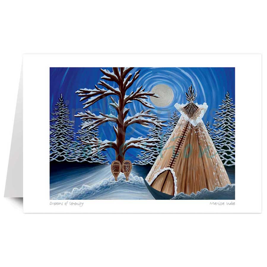 Dreams of Serenity by artist Marissa Indoe – Indigenous Collection and ...
