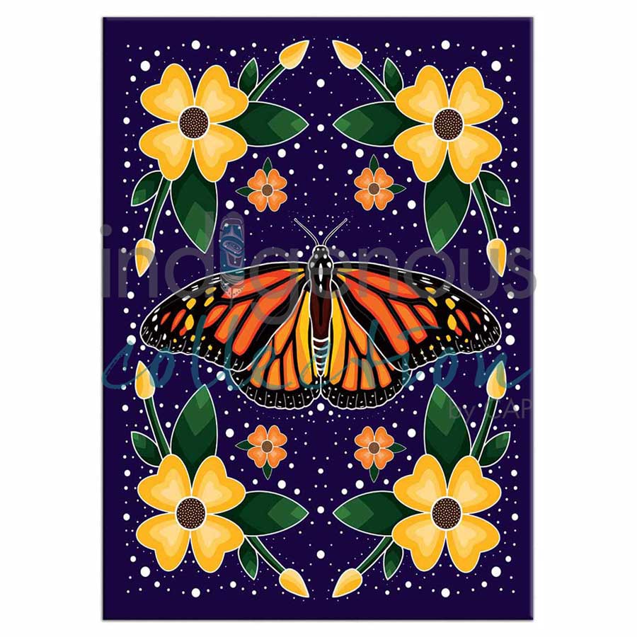 Monarch Butterfly Magnets by artist Marissa Indoe – Indigenous ...