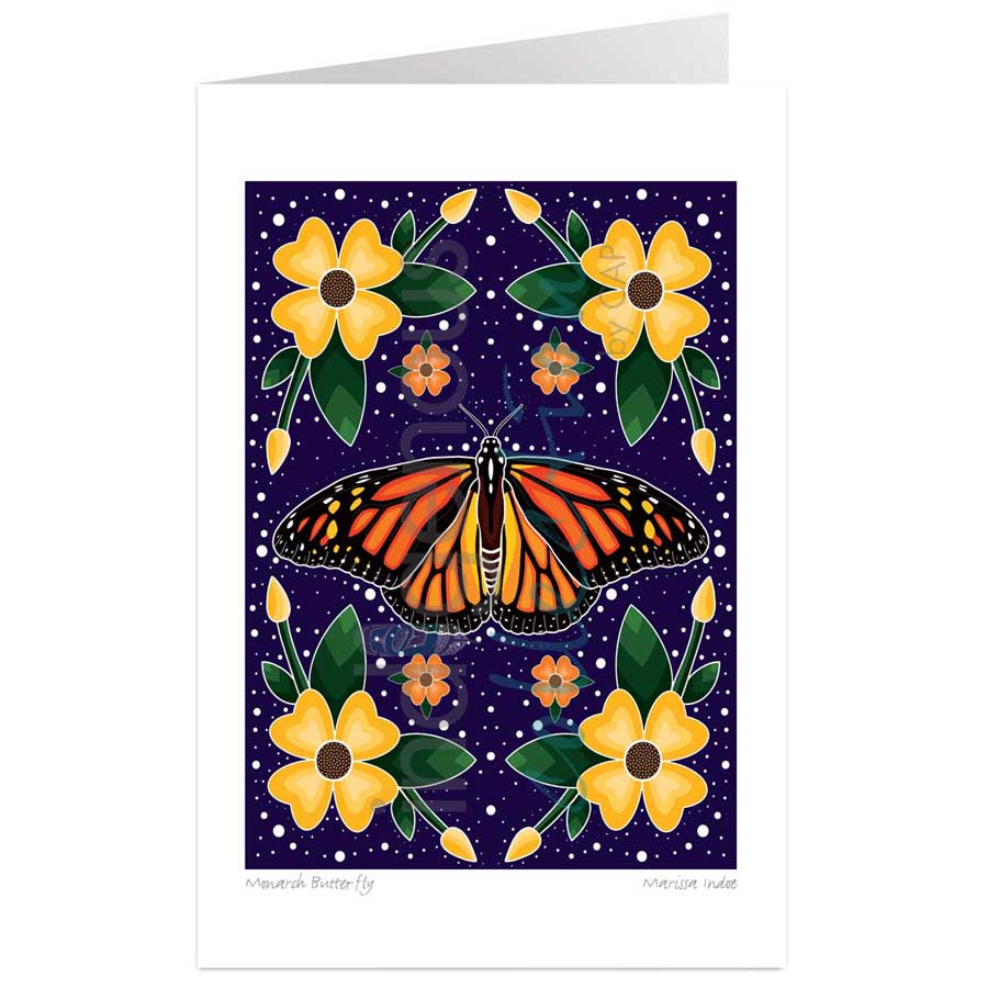Monarch Butterfly by artist Marissa Indoe – Indigenous Collection and ...