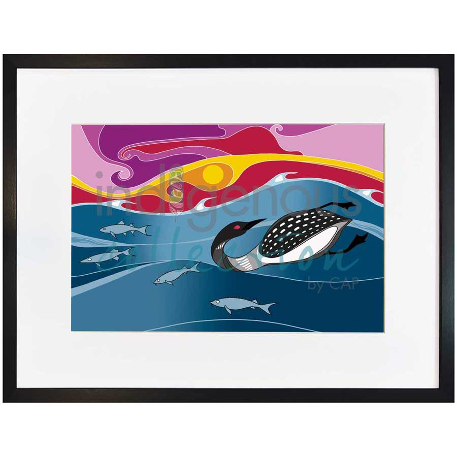 Coming Home Framed and Matted Poster – Indigenous Collection and CAP ...