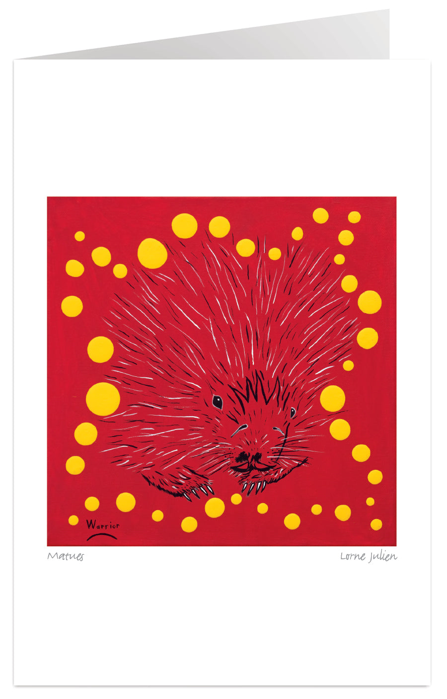 Matues by artist Lorne Julien – Indigenous Collection and CAP & Winn Devon