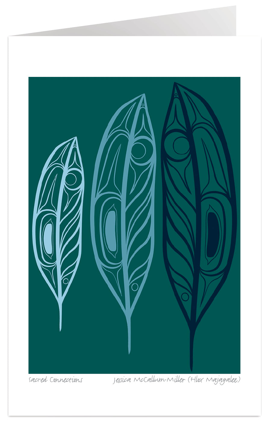 Sacred Connections by artist Jessica McCallum-Miller (Hlox Majagalee ...