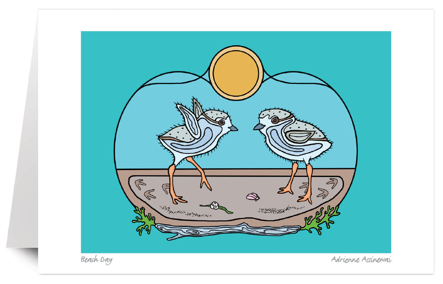 Beach Day by artist Adrienne Assinewai – Indigenous Collection and CAP ...