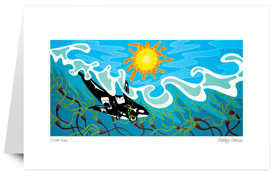 Orca Sun by artist Shelley Davies – Indigenous Collection and CAP ...