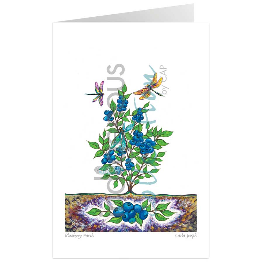 Blueberry Patch by artist Carla Joseph – Indigenous Collection and CAP ...