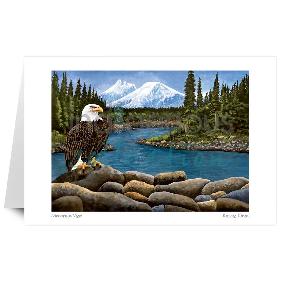 Mountain View by artist Ronnie Simon – Indigenous Collection and CAP ...