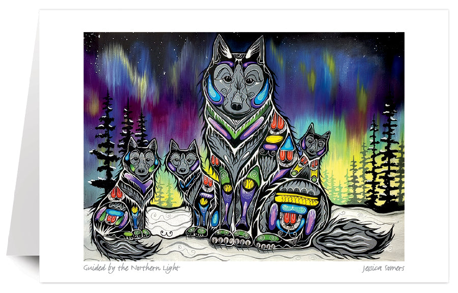 Guided by the Northern Light by artist Jessica Somers – Indigenous ...