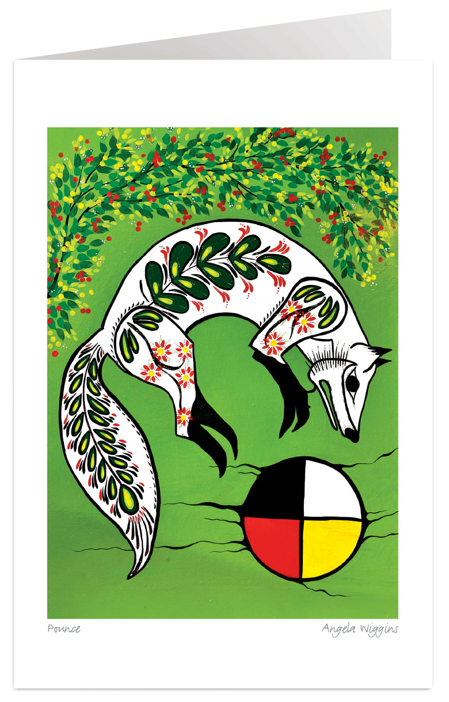 Pounce by artist Angela Wiggins – Indigenous Collection and CAP & Winn ...