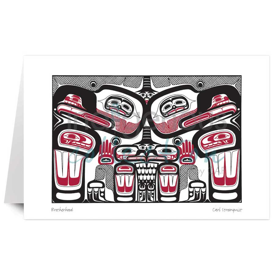 Thunderbirds/Haida by artist Carl Stromquist – Indigenous Collection ...