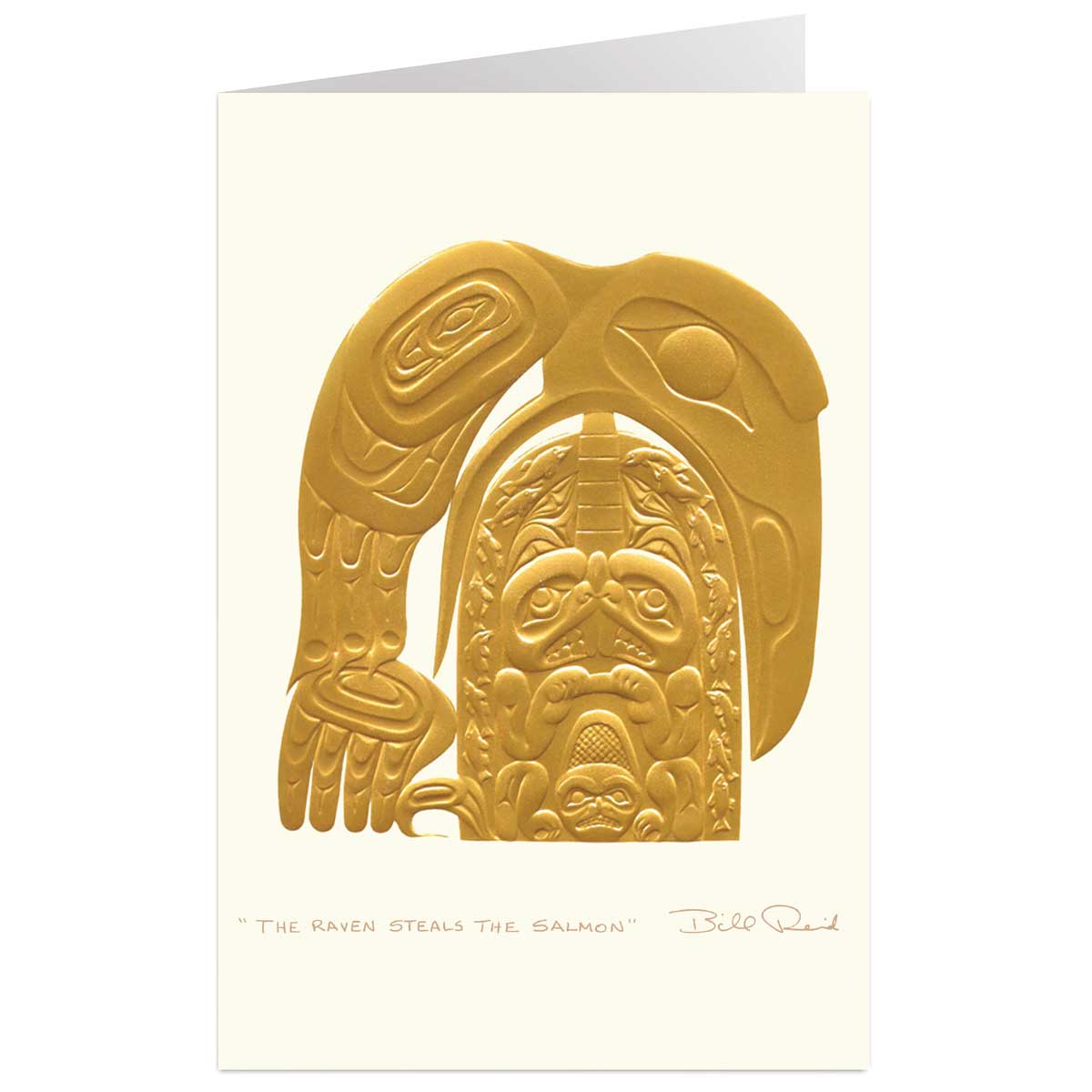 Raven Steals The Salmon by artist Bill Reid – Indigenous Collection and ...