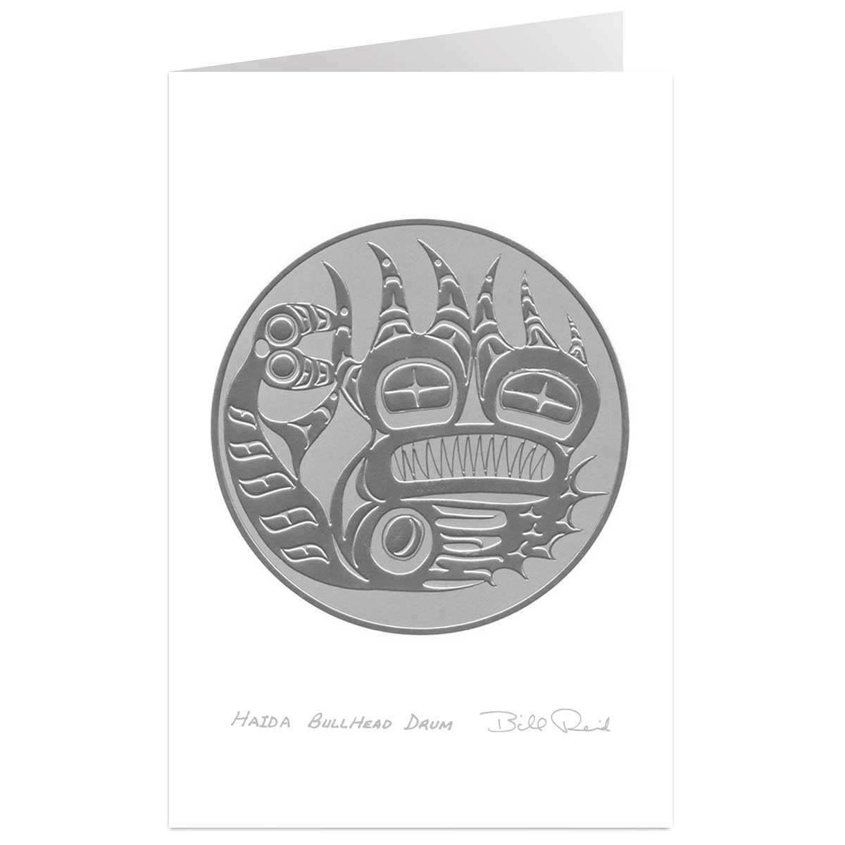 Haida Bullhead Drum by artist Bill Reid – Indigenous Collection and CAP ...