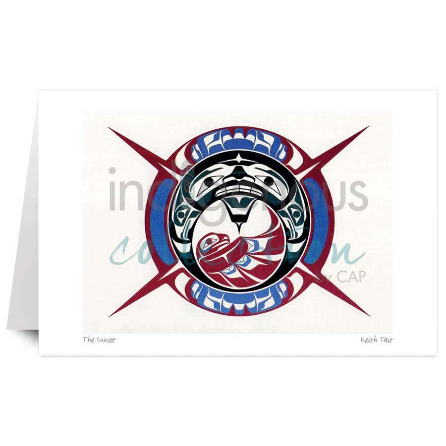 The Sunset by artist Keith Tait – Indigenous Collection and CAP & Winn ...