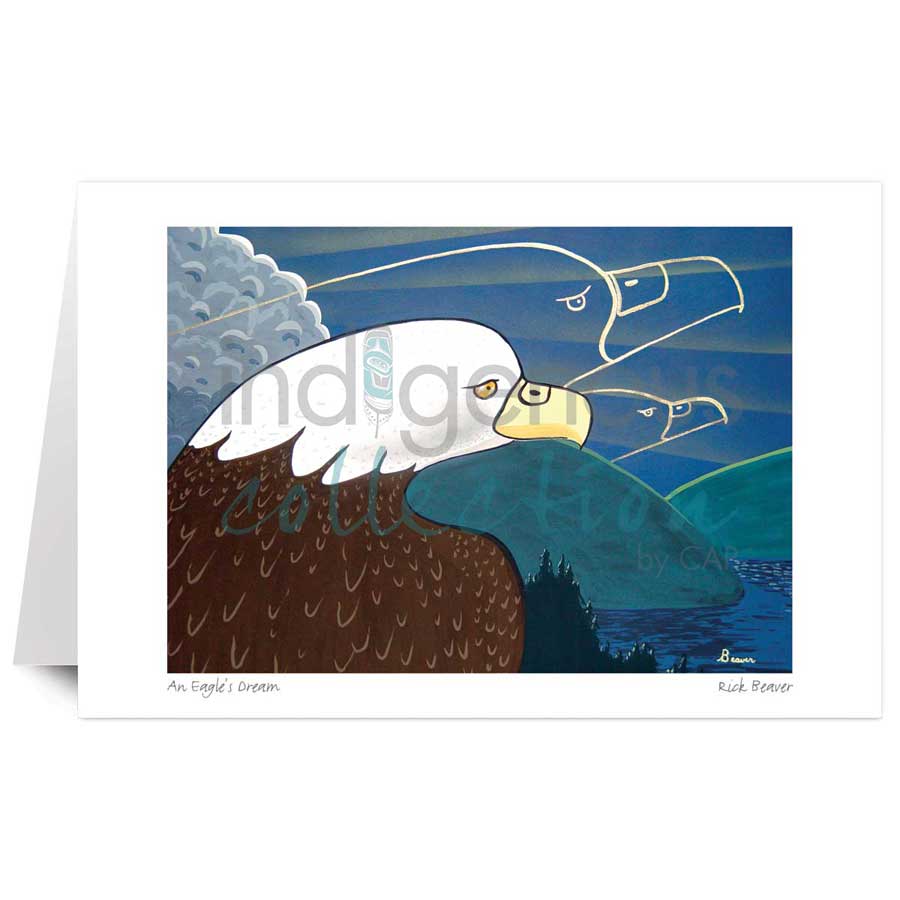 An Eagle's Dream by artist Rick Beaver – Indigenous Collection and CAP ...