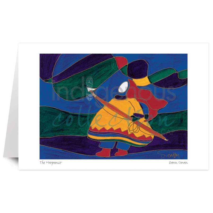 The Harpoonist by artist Dawn Oman – Indigenous Collection and CAP ...