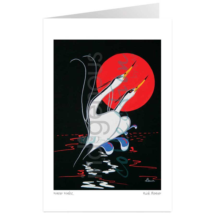 Water Waltz by artist Rick Beaver – Indigenous Collection and CAP ...