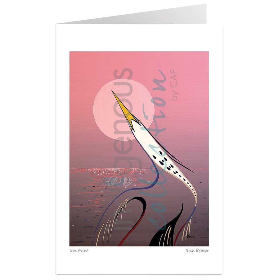 Sun Point by artist Rick Beaver – Indigenous Collection and CAP & Winn ...