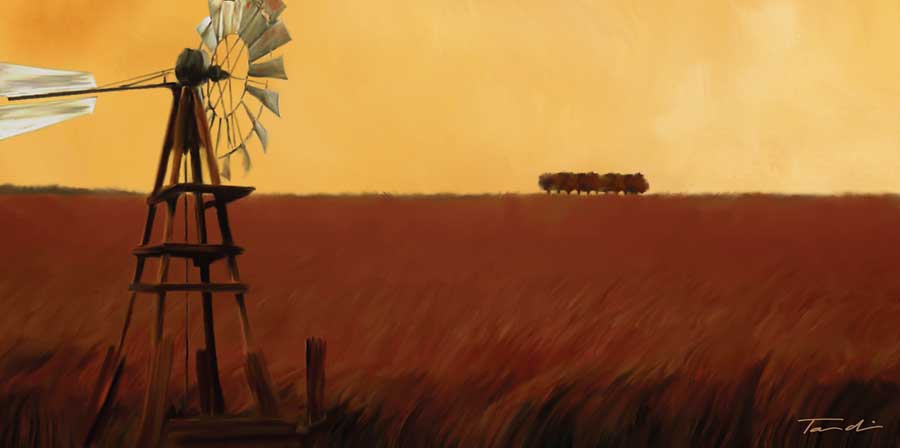 Homeland II by artist Tandi Venter – Indigenous Collection and CAP ...