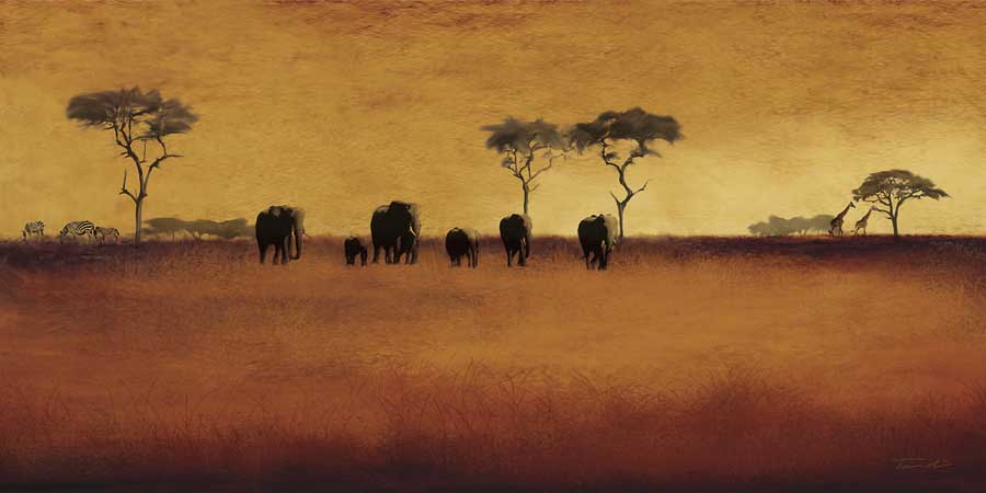 Serengeti II by artist Tandi Venter – Indigenous Collection and CAP ...