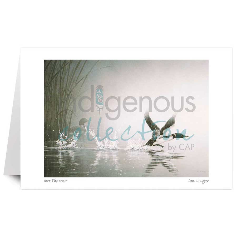 Into The Mist by artist Don Li-Leger – Indigenous Collection and CAP ...