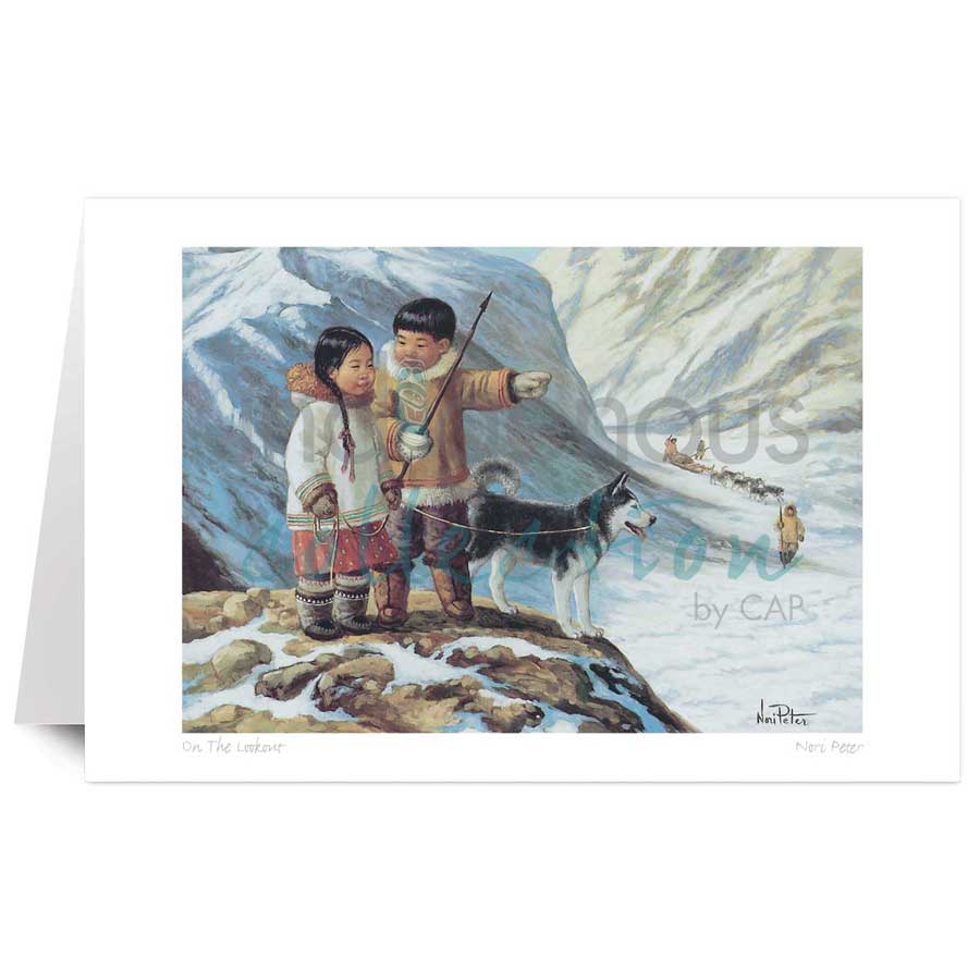 On The Lookout by artist Nori Peter – Indigenous Collection and CAP ...