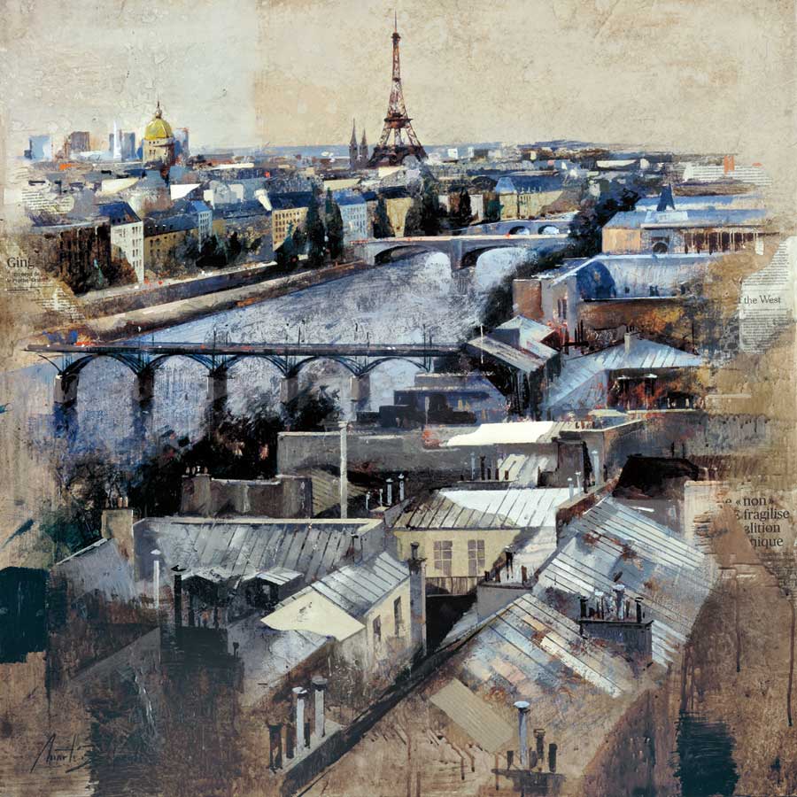Paris by artist Marti Bofarull – Indigenous Collection and CAP & Winn Devon