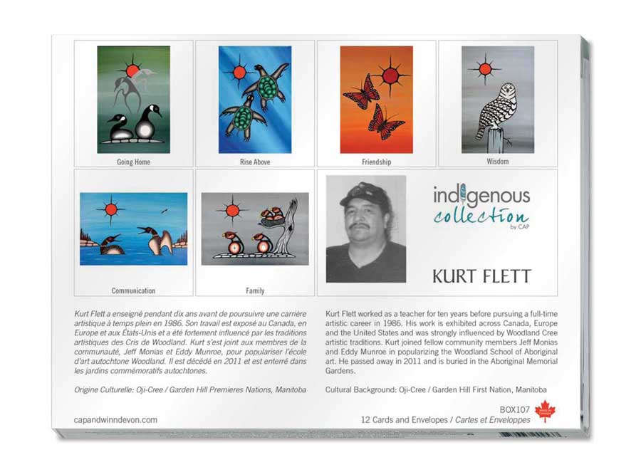 Kurt Flett Boxed Note Cards by artist Kurt Flett – Indigenous ...