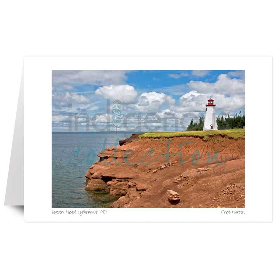 Seacow Head Lighthouse, PEI by artist Fred Horton – Indigenous ...