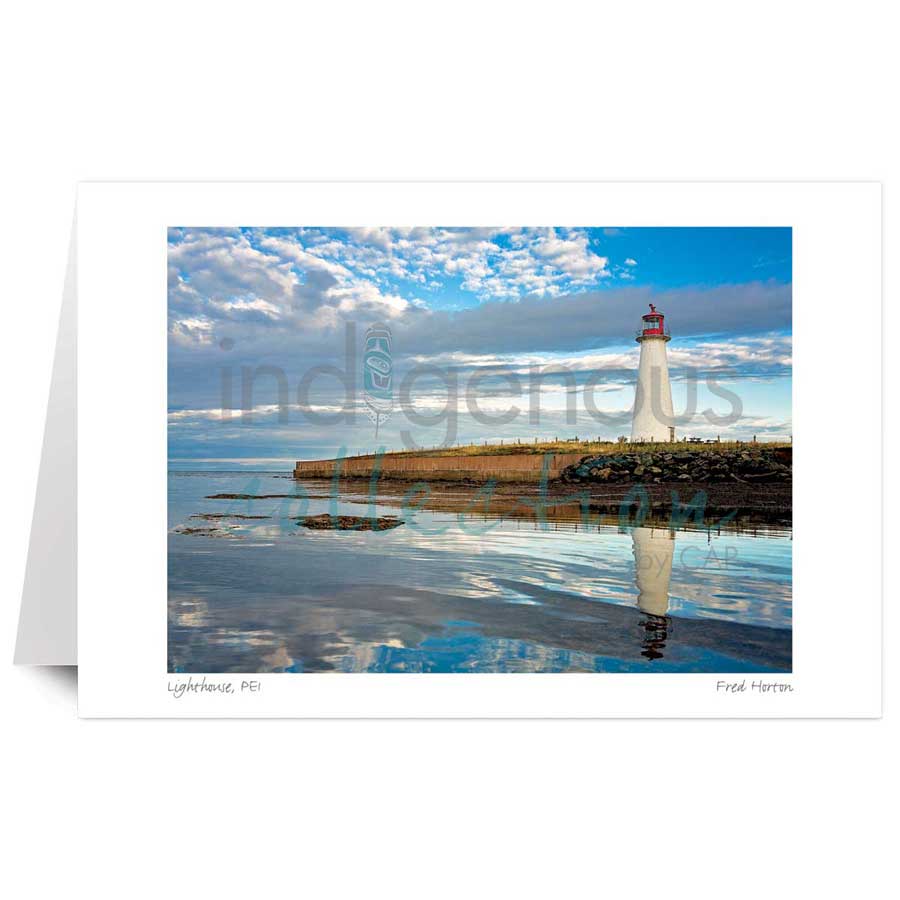 Lighthouse, PEI by artist Fred Horton – Indigenous Collection and CAP ...