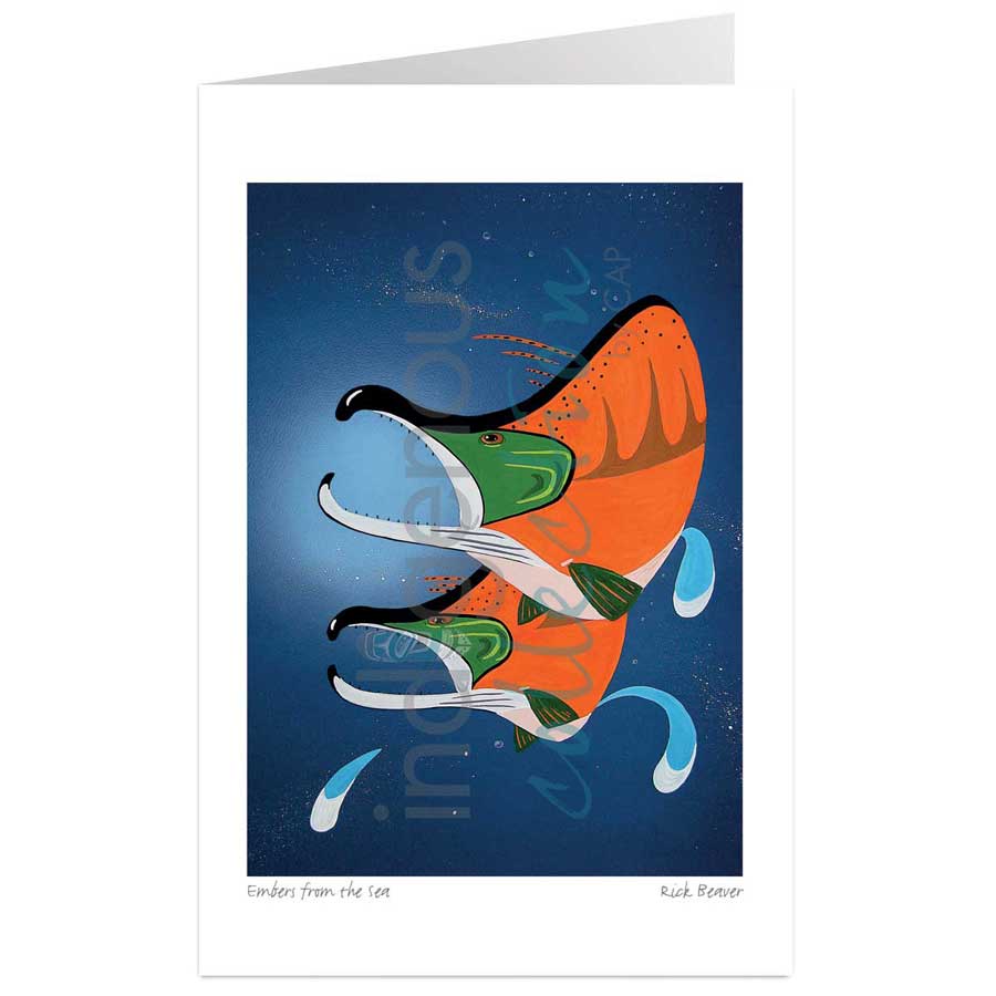 Embers from the Sea by artist Rick Beaver – Indigenous Collection and ...